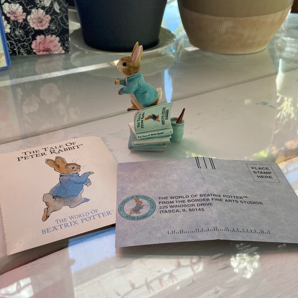Frederick Warne & Co. | Accents | Beatrix Potter Peter Rabbit Figurine ...